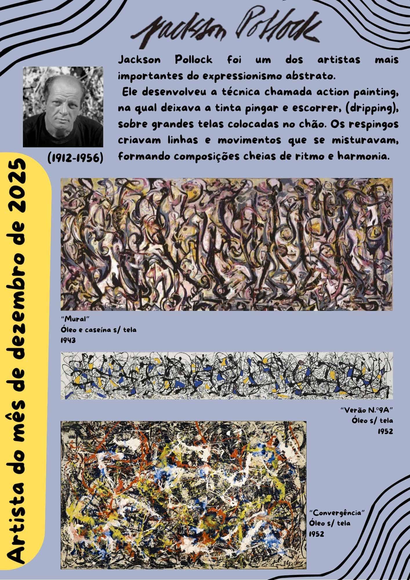 Jackson Pollock – dezembro 2025 - AE Dr. Alberto Iria